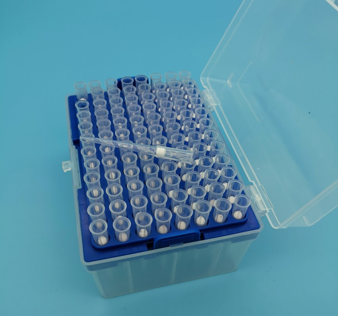 Transparent Disposable Pipette Tips Dispenser 100-1000ul Low Adsorption ...