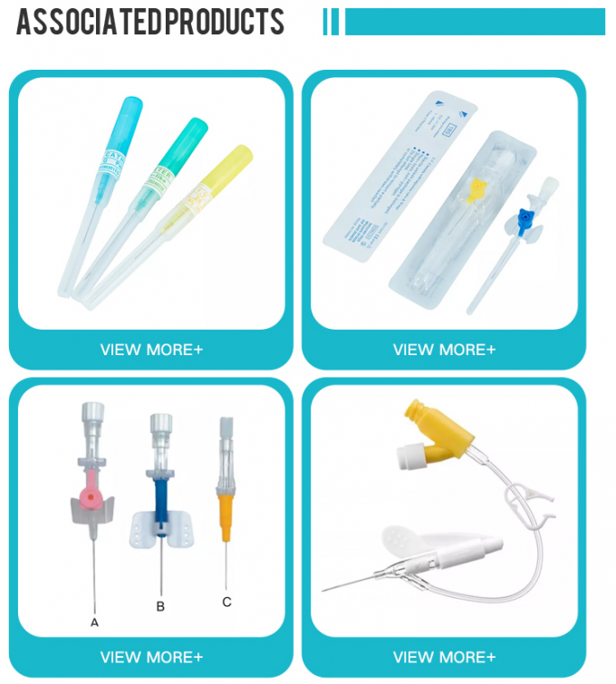 Disposable IV Cannula Green 18G Y Type Surgical Infusion Blood Transfusion