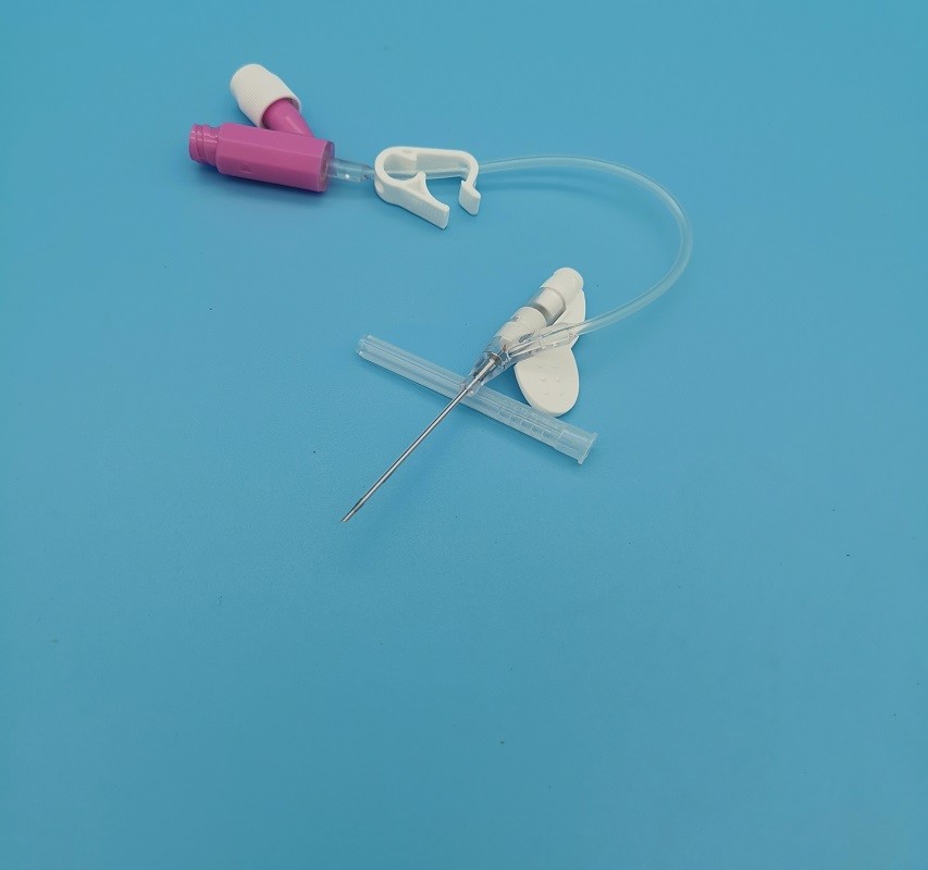 Disposable Pink 20G Y Positive Pressure Type Iv Catheter Cannula For ...